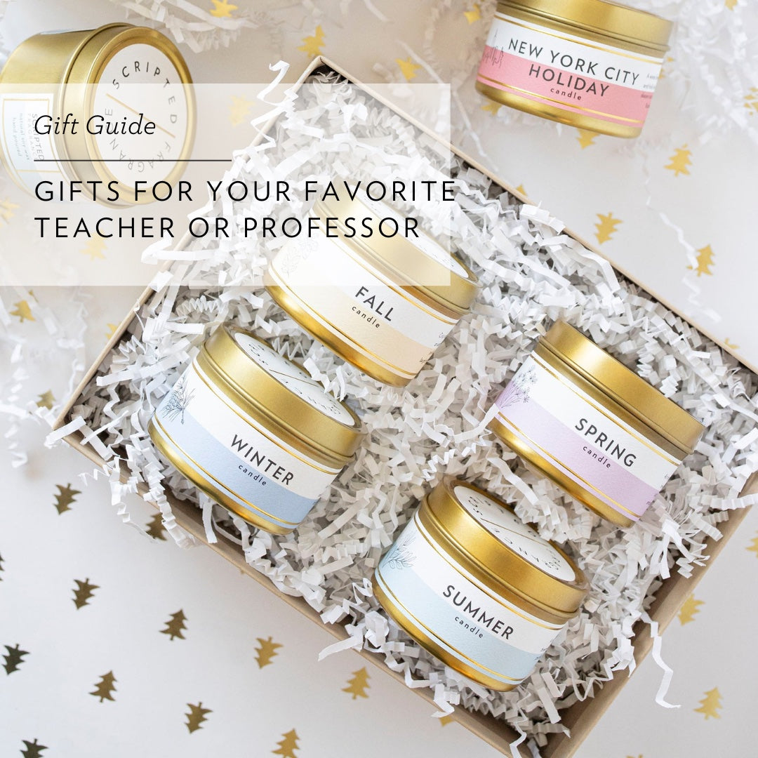 Gifts for Your Favorite Teacher or Professor – Scripted Fragrance