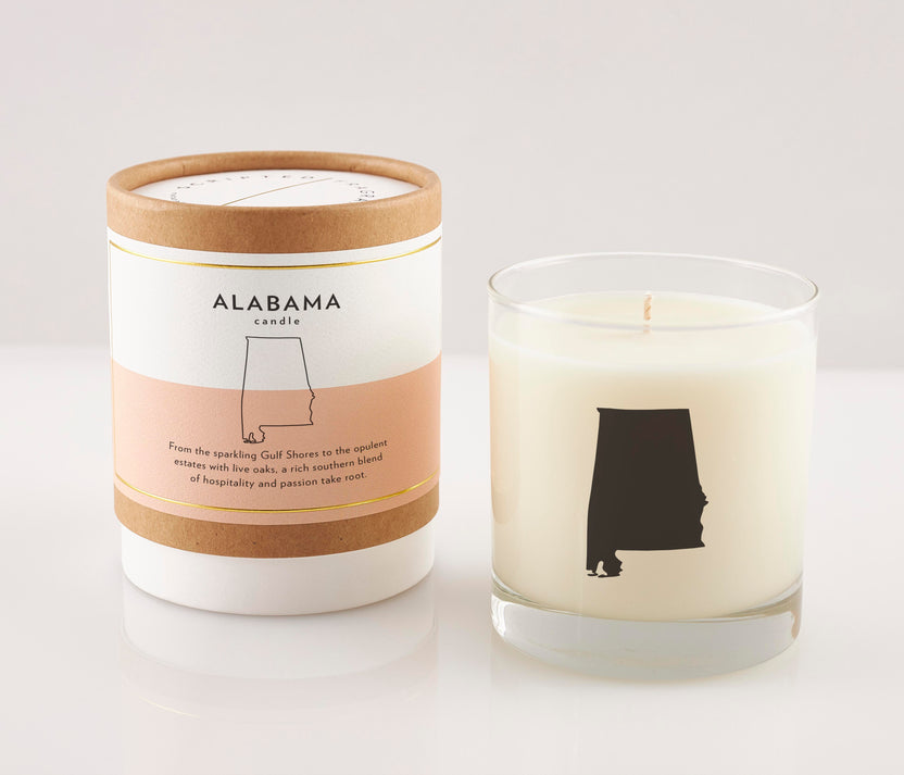 State Candle Gifts for the Holidays | Reusable Rocks Glass Candles ...