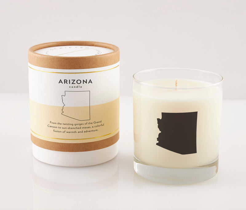 State Candle Gifts for the Holidays | Reusable Rocks Glass Candles ...