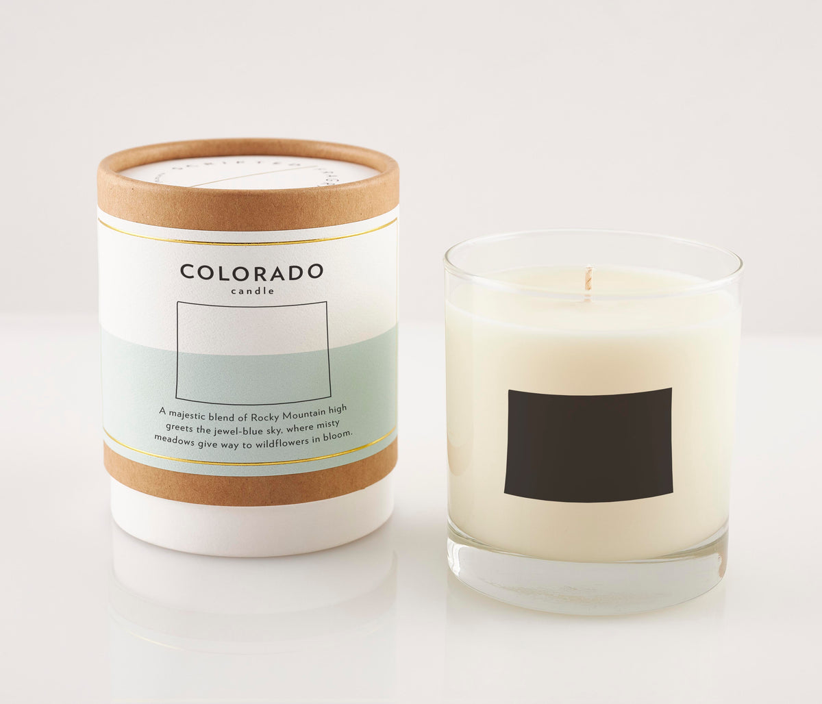 State Candle Gifts for the Holidays | Reusable Rocks Glass Candles ...