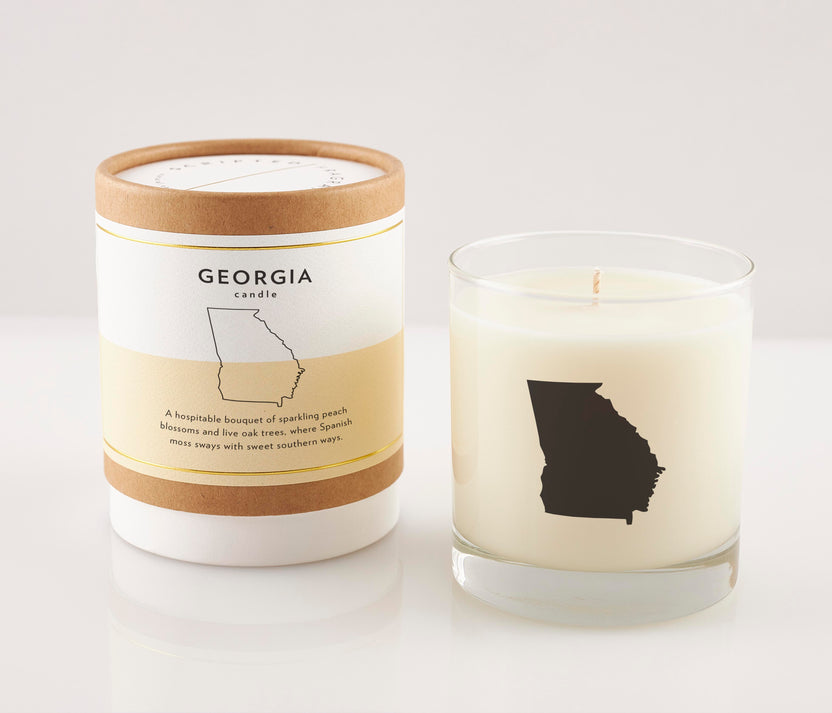 State Candle Gifts for the Holidays | Reusable Rocks Glass Candles ...
