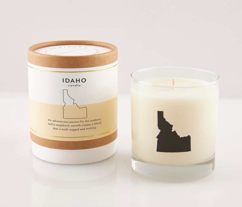 State Candle Gifts for the Holidays | Reusable Rocks Glass Candles ...