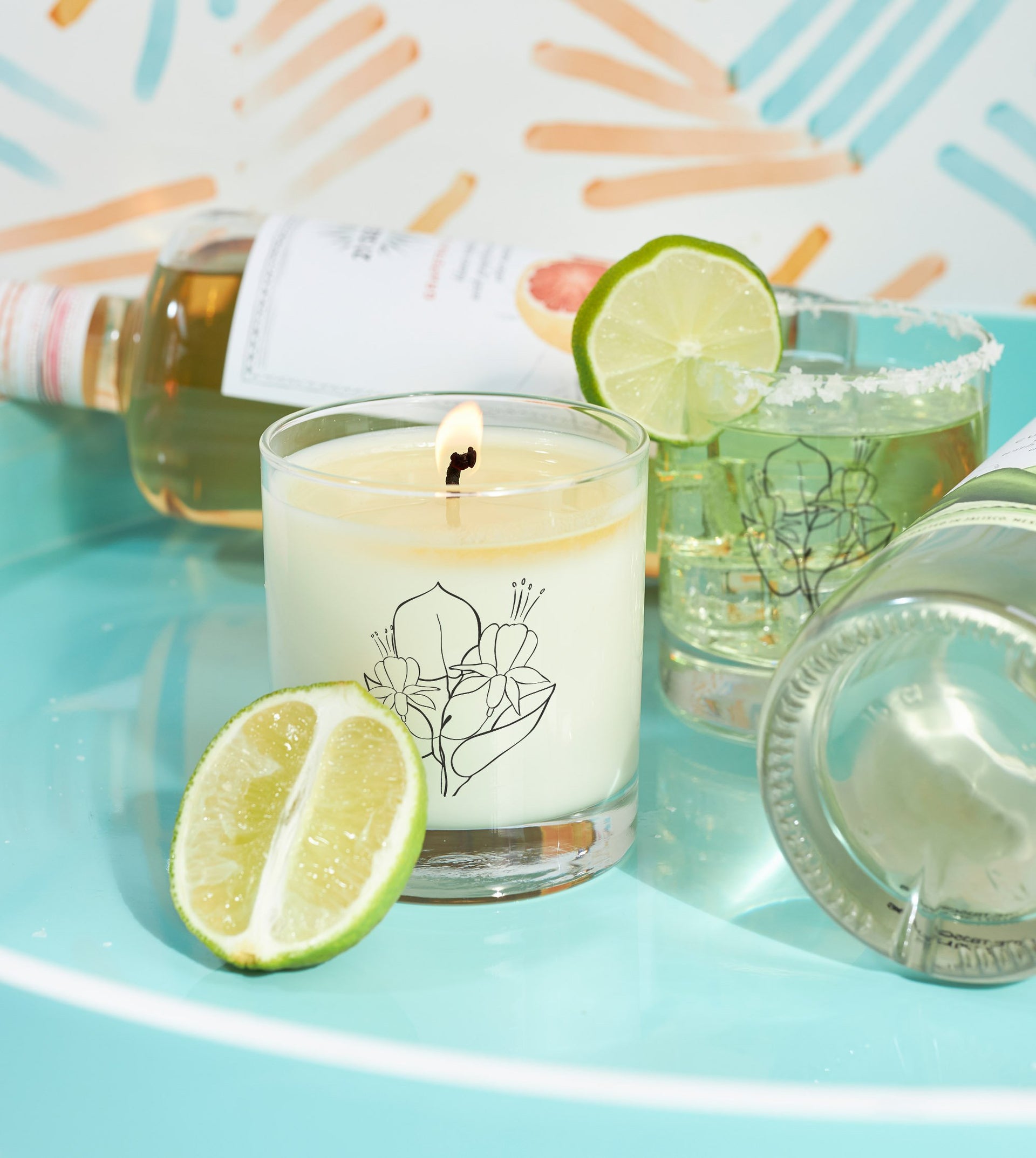 Honeysuckle Candle – June Birth Flower Gift | Non-toxic 100% Soy Wax ...